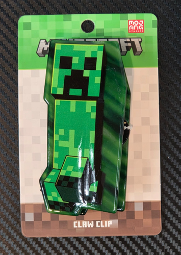 MOJ ANG Studios Minecraft Creeper Hair Claw Hair Clip Hair Accessory ...