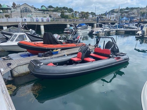 Rebel 480 rib boat for sale with outboard 2024 | eBay UK