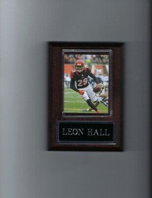 LEON HALL PLAQUE CINCINNATI BENGALS FOOTBALL NFL | eBay