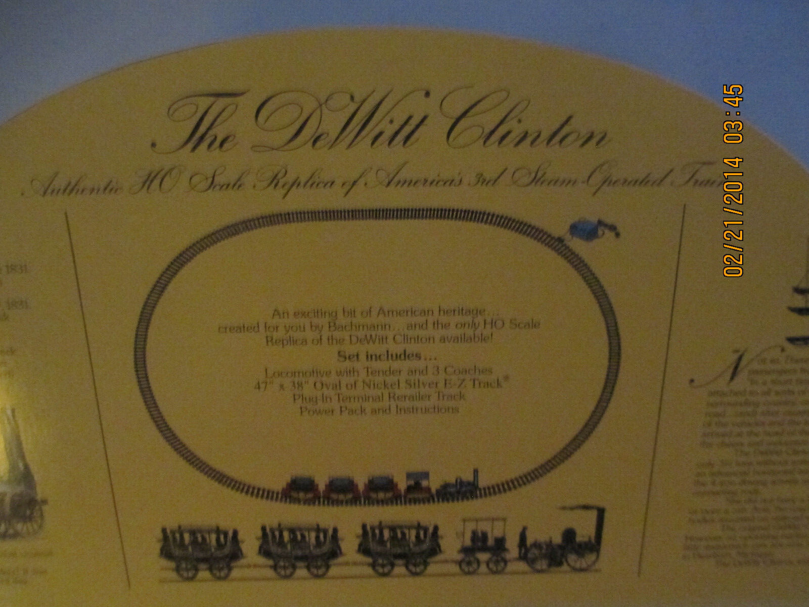 Bachmann Trains The DeWitt Clinton Ready-to-Run HO Train Set for sale ...