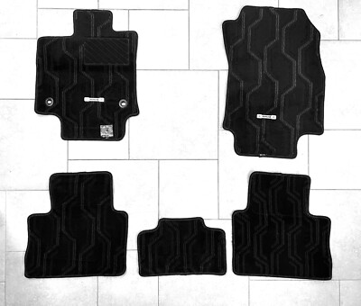 Toyota Rav4 Floor Mats/Carpet, 5 pcs Set, 2019-2025, Genuine OEM, Black ...