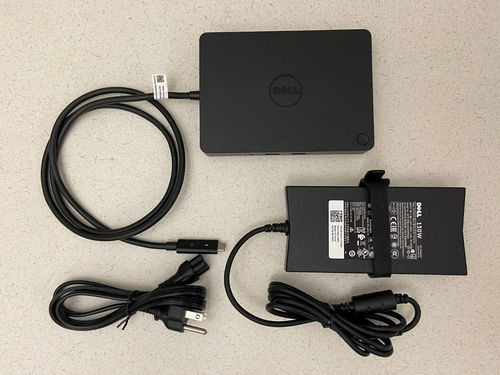 Dell WD15 K17A USB-C Docking Station K17A001 Dock with 130W AC Adapter ...