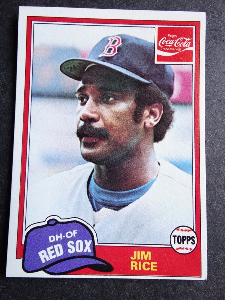 1981 Topps Coca-Cola Boston Red Sox Baseball Cards Complete Your Set U ...