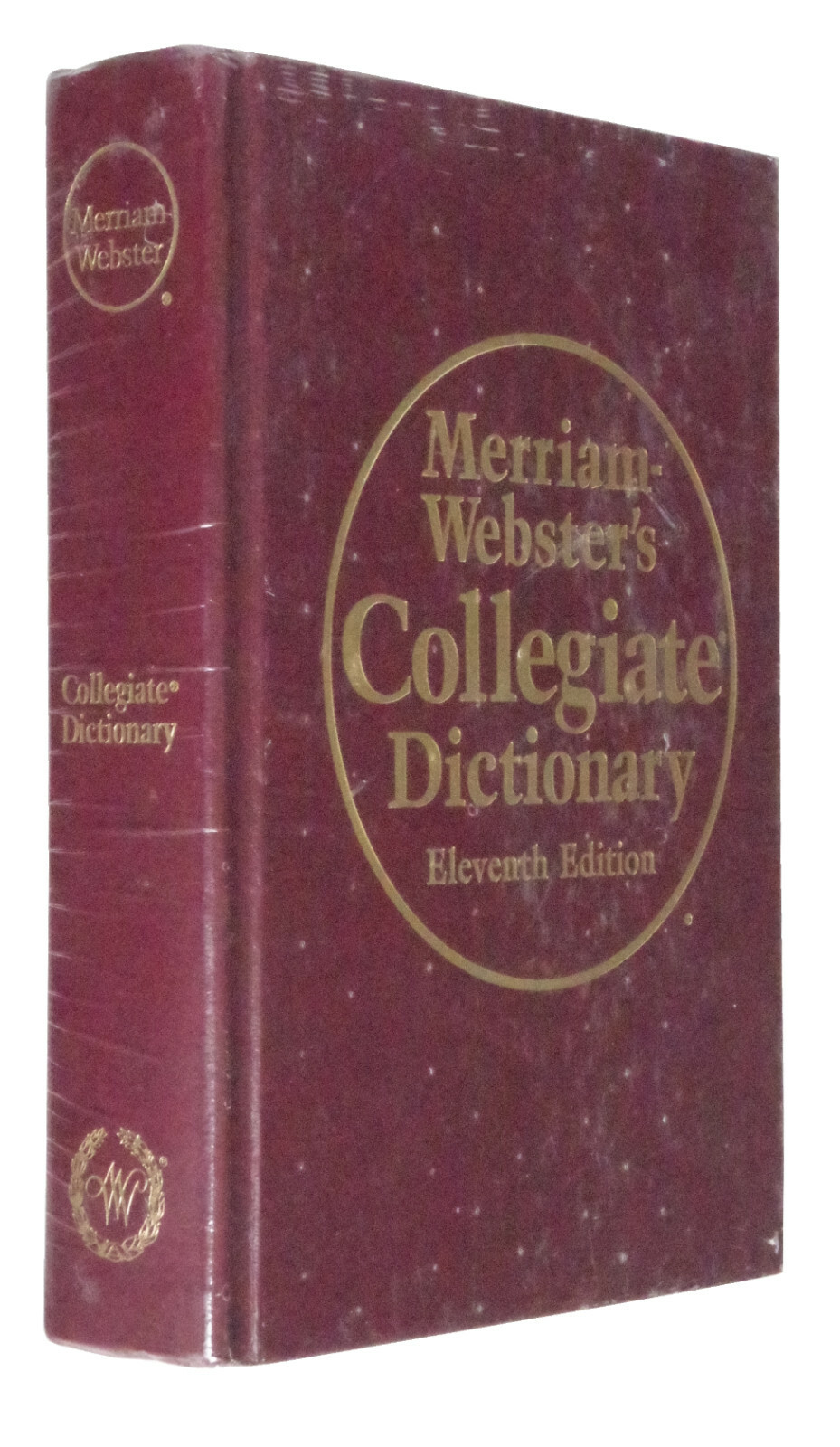 Merriam-Webster's Collegiate Dictionary, 11th Edition, Burgundy Leather ...