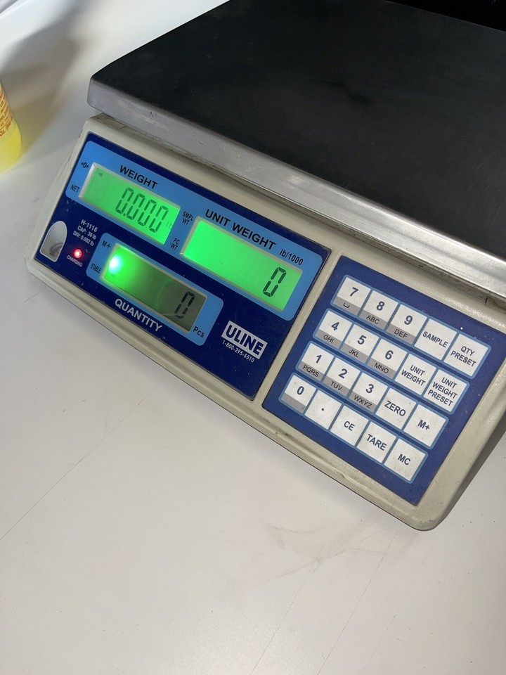 Uline Industrial Counting Scale - 30 Lbs X .002 Lb | eBay