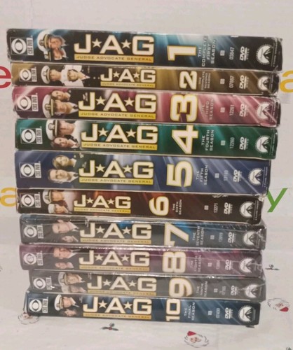 JAG: Complete Series Seasons 1-10 Set DVD Box Lot J.A.G. Judge Advocate ...