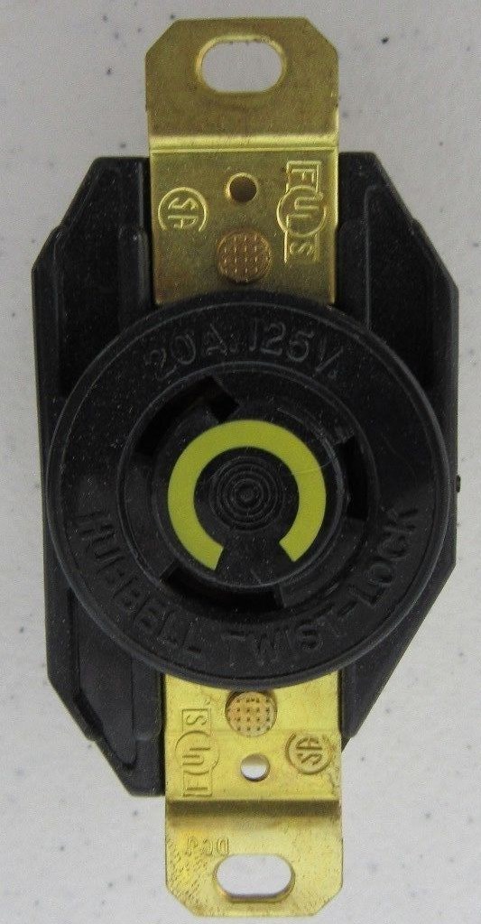 HUBBELL HBL2310 TWIST-LOCK RECEPTACLE | eBay