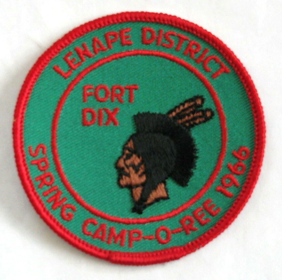 Bucks Co Council (PA) 1966 Lenape Dist Spring Camporee Fort Dix Pocket ...