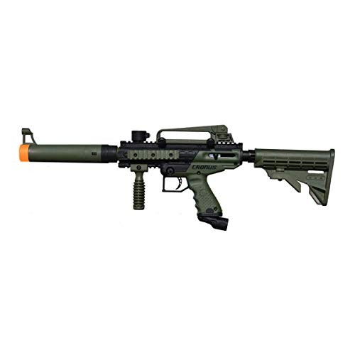 Tippmann Cronus Tactical Semi-Automatic 68 Caliber Olive Paintball ...