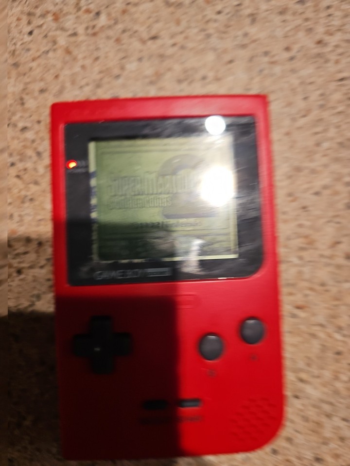 Nintendo Game Boy Pocket MGB-001 - Red - | eBay