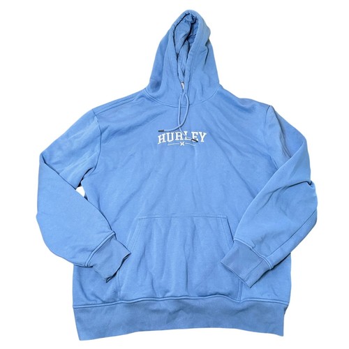 Hurley Baby Blue Hoodie Sweatshirt Mens Size XL | eBay
