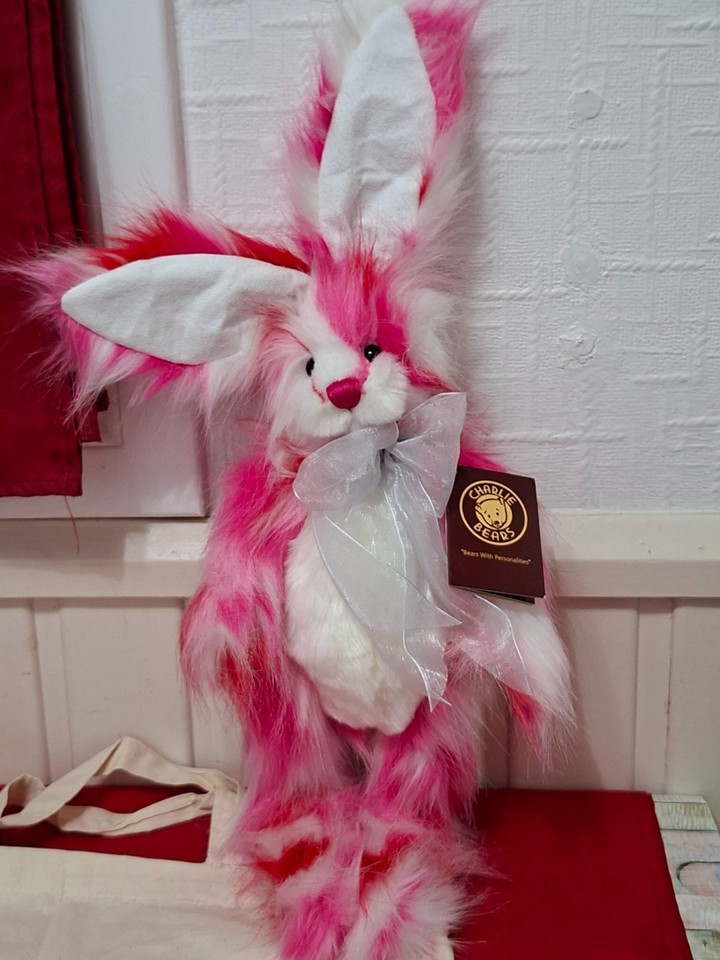 CHARLIE BEAR RABBIT – SWEET TOOTH inc. CREAM CHARLIE BEAR BAG | eBay UK