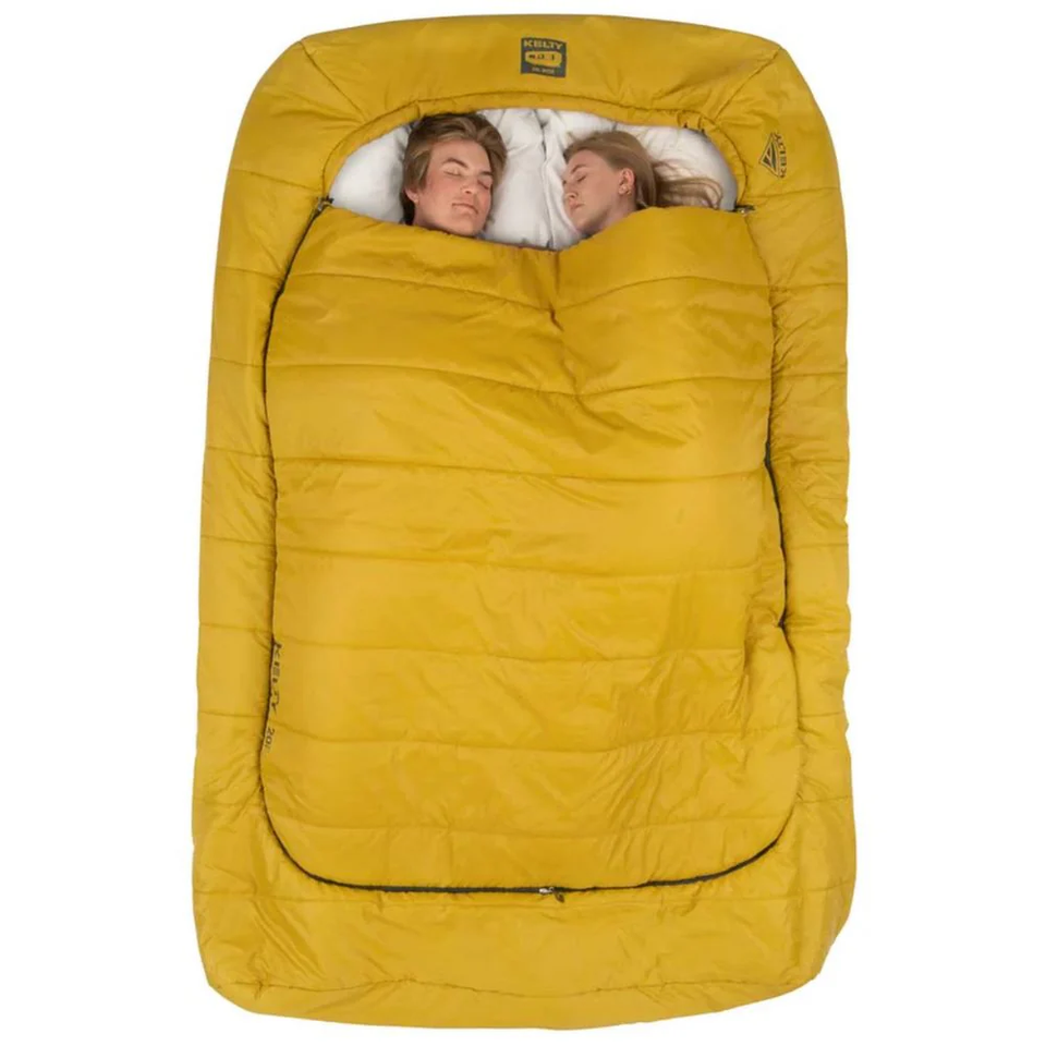 Kelty Tru.Comfort Doublewide 20 Degrees Sleeping Bag (Olive Oil) | eBay UK