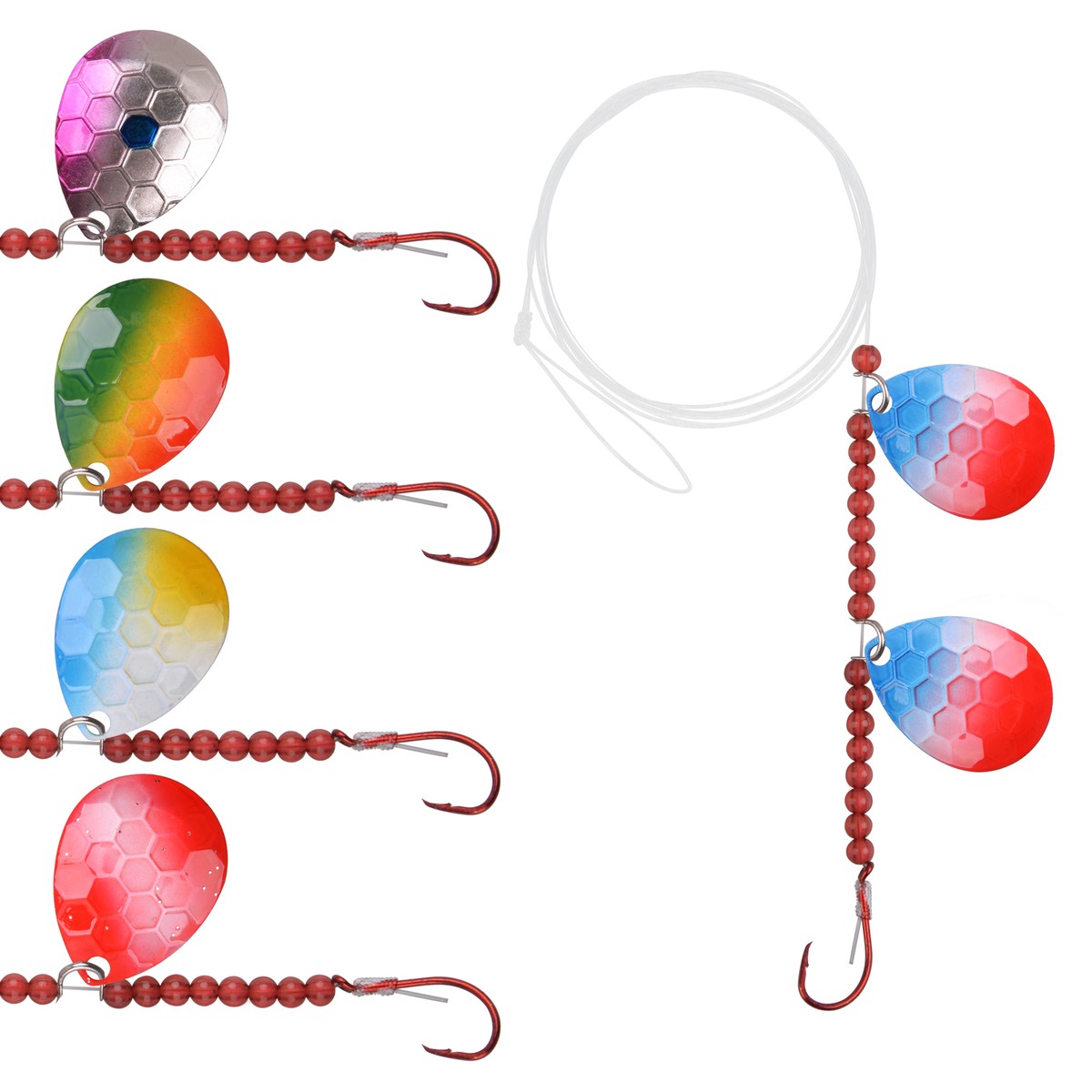 Walleye Spinners Eye Slammer Weapon Rig Walleye Casting Harness