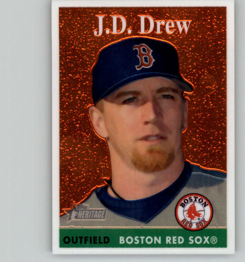 2007 Topps Heritage - Chrome #THC86 J.D. Drew /1958 for sale online | eBay