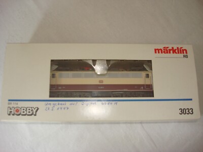 Märklin 3033 E-Lok Br 114 H0 mit Decoder 6080 M - TEE Lackierung NEU ...