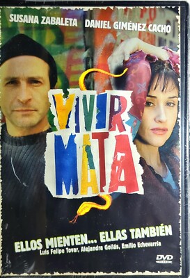 Vivir mata (2002, DVD) Daniel Giménez Cacho, Susana Zabaleta, Luis ...