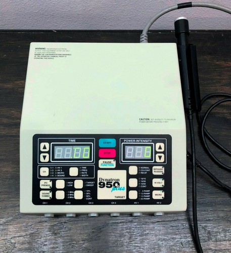 Dynatron Dynatronics 950 Plus Ultrasound System Chiropractic Physical ...
