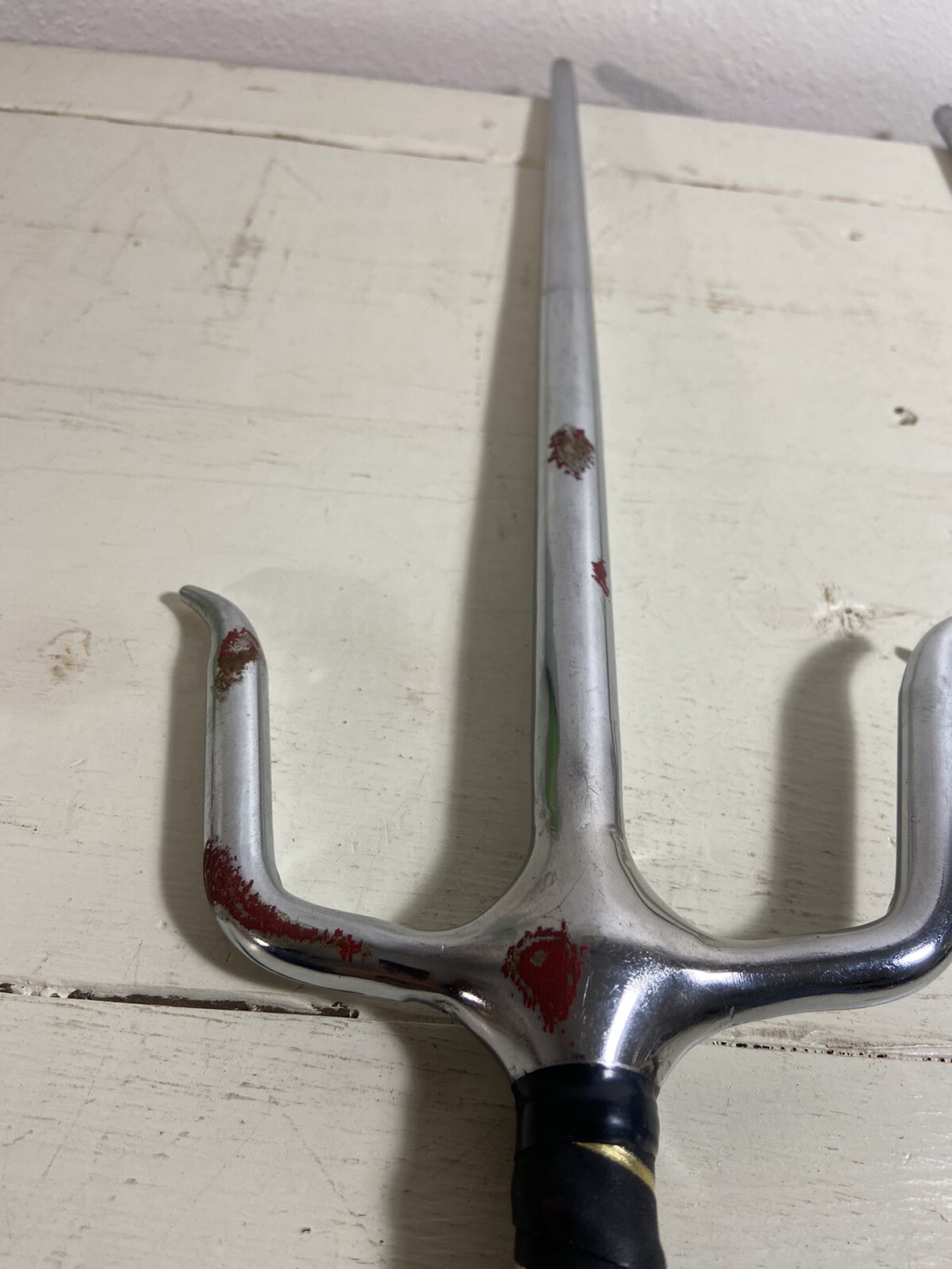 Sai ancient martial arts weapon ryukyu kobudo jitte antique Turtles ...