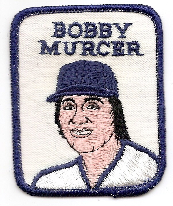 BOBBY MURCER 1979 Vintage Penn Emblem Baseball Patch Yankees-Chicago ...
