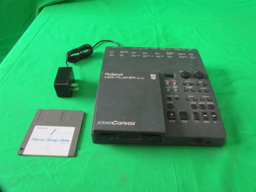 Roland SD-35 Sound Canvas MIDI Player w/Floppy Disk Made in Japan ...