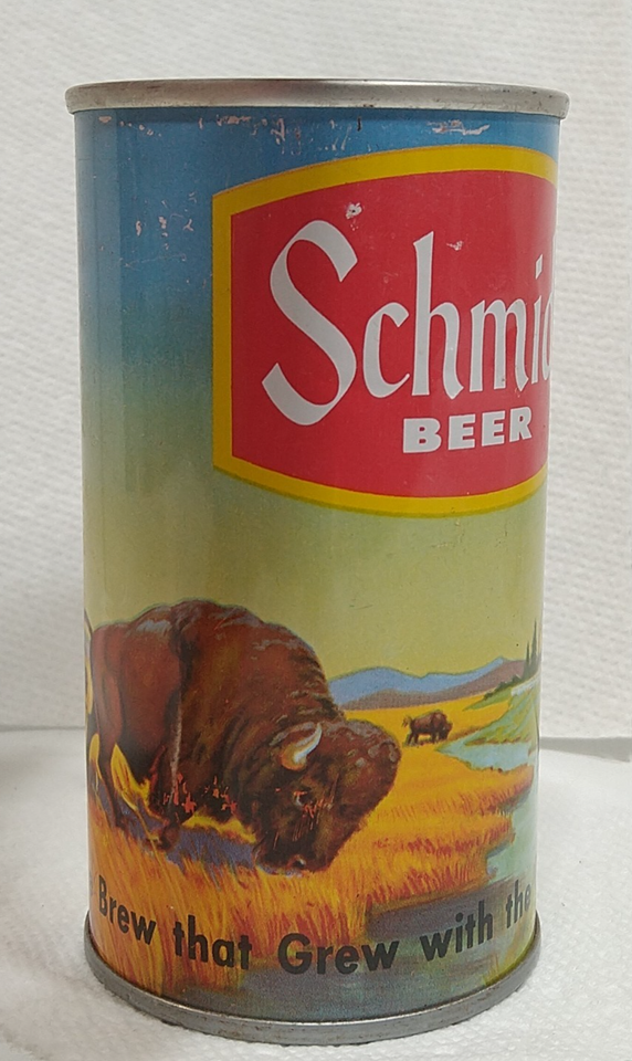 Yellow band straight steel Schmidt scenic Beer Can (bison) | eBay