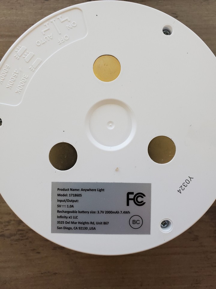 Infinity X1 Under Cabinet Motion Activated Anywhere Light 2 Pack ...