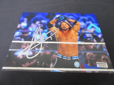 AJ Styles WWE Autographed Signed 8x10 Photo | eBay