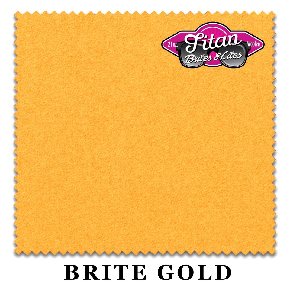 Championship Titan Brites & Lites Billiard Pool Table Felt Cloth - FREE ...