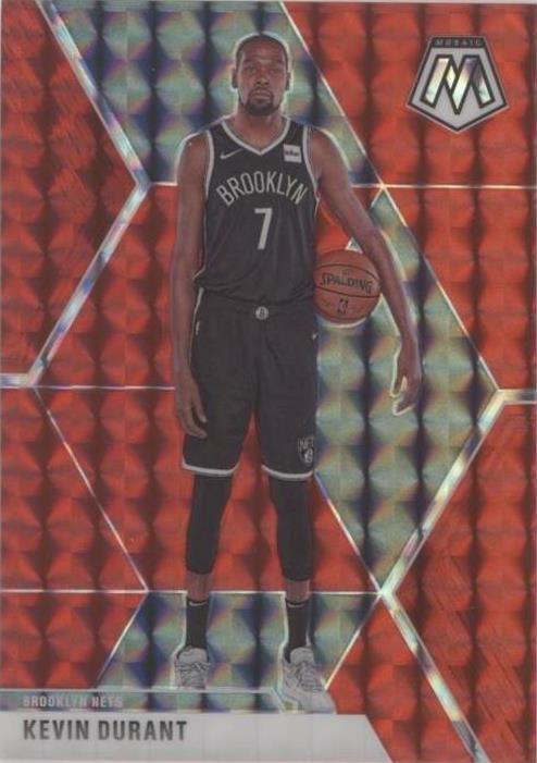 2019-20 Panini Mosaic - Kevin Durant #1 Red Prizm for sale online | eBay