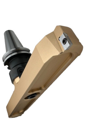 12” Fly Cutter w/ CAT40 Arbor, APTK PCD and Carb Inserts, for Aluminum ...