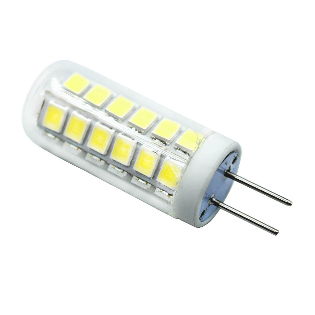 6pcs G4 GU4.0 T4 Led Light bulb 39-2835 SMD 3W 120V Ceramics glass ...