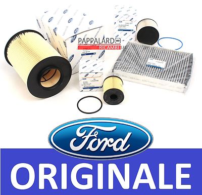 KIT TAGLIANDO 4 FILTRI ORIGINALI FORD KUGA II 2.0 TDCI 136CV / 140CV ...