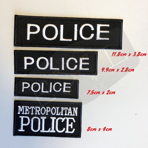 Metropolitan Police Logo Embroidered Patch Sew Iron-on patch badge ...