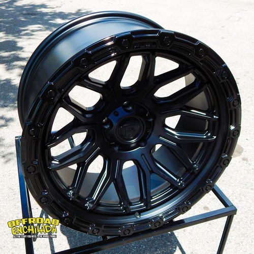 4/ 20x10" 6x135 Fuel Off-Road Surge Wheels Rims Ford F-150 Raptor ...