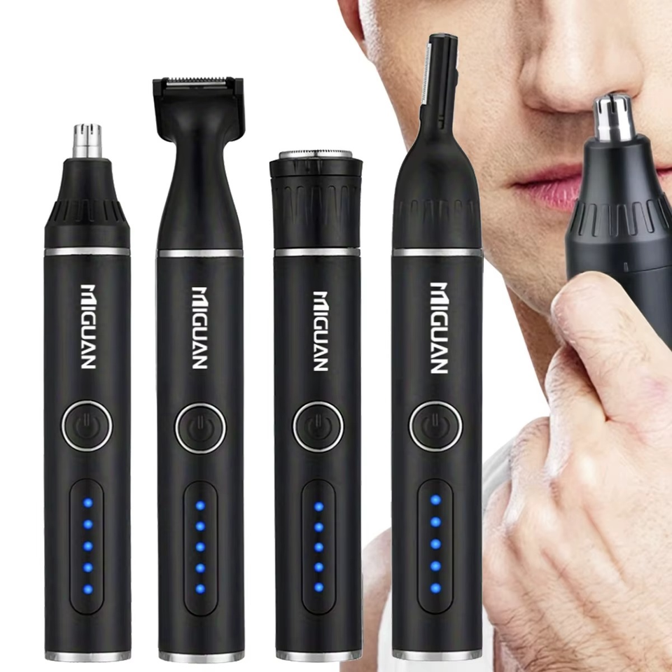 4 in 1 Men Grooming Kit USB Rechargeable Men's Personal Care Tools ...
