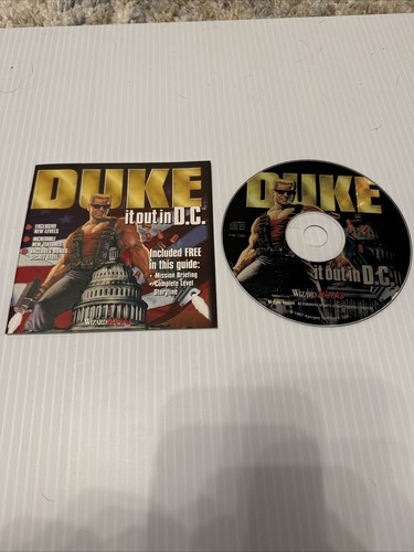Duke Nukem 3D Duke It Out in DC CD-ROM Vintage 1996-1997 PC Computer ...
