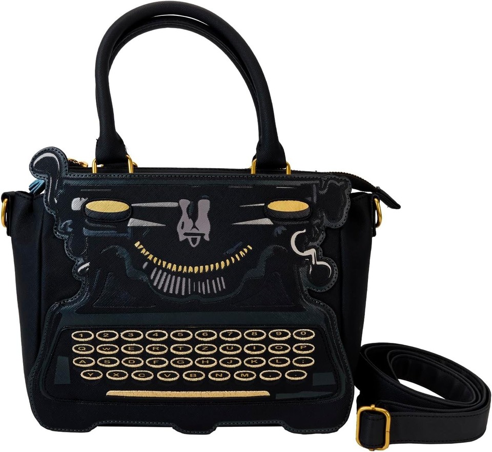 Loungefly The Addams Family Wednesday Typewriter Crossbody Bag | eBay
