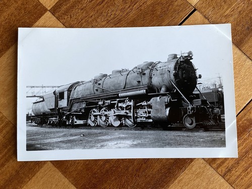 Baltimore & Ohio Railroad Steam Engine Locomotive 6126 Vintage Photo B ...