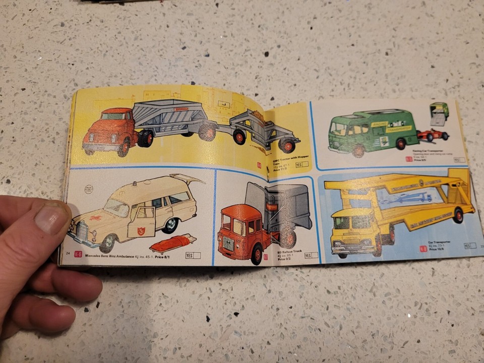 Rare UK Matchbox Toys Catalogue, Dated 1969 Fantastic condition . | eBay
