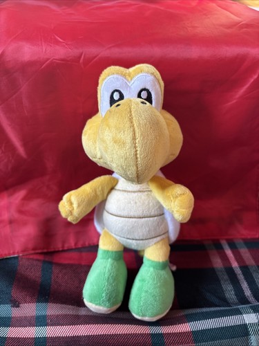 Super Mario KOOPA TROOPA 8” Small Stuffed Plush Turtle Nintendo 2017 | eBay