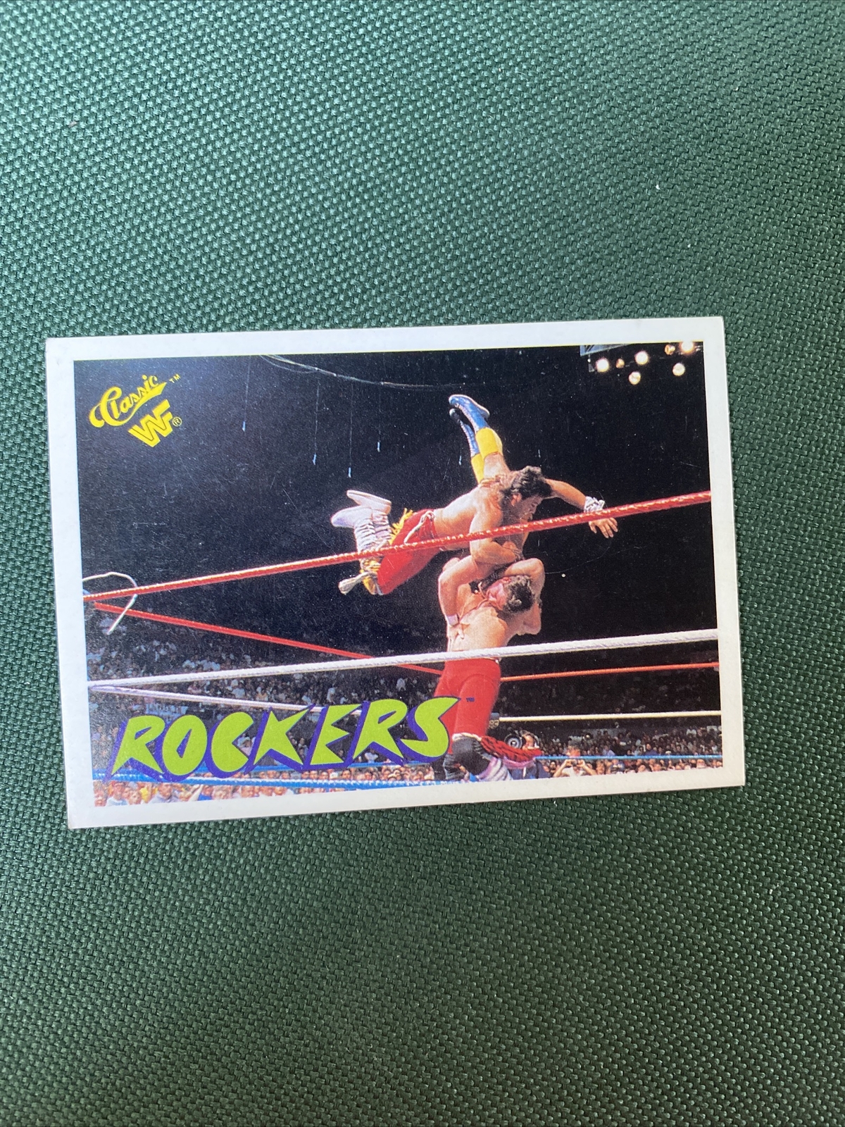The Rockers 1990 Classic WWF #81 Base Set Shawn Michaels Marty Jannetty ...