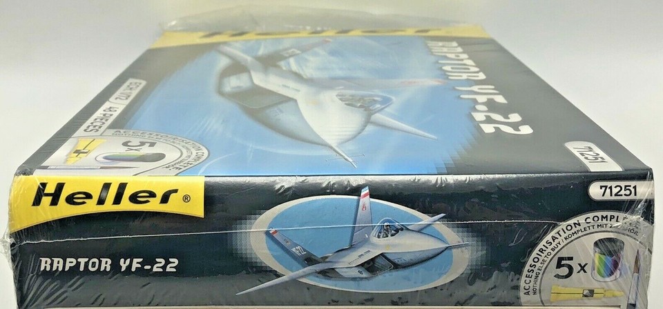 Heller Model Kit 1:72 Scale Raptor YF-22 Lockheed Fighter Aircraft US Air Force | eBay
