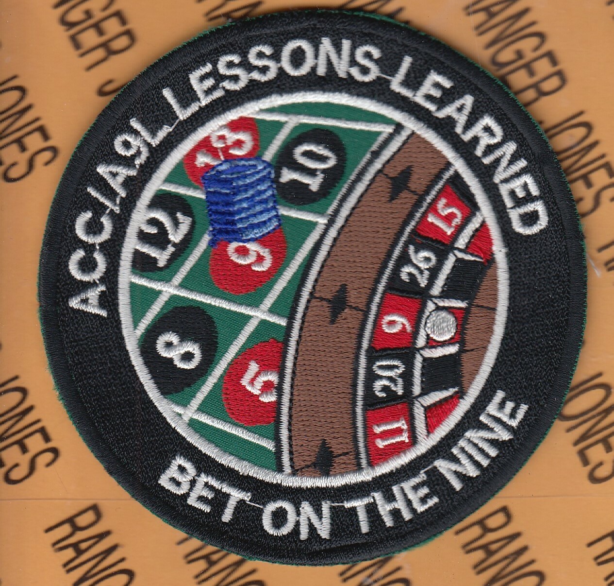 USAF Air Force Air Combat Command A9L Lessons Learned 3.75" patch | eBay