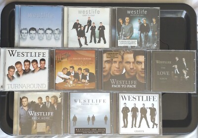 WESTLIFE: COMPLETE 10 STUDIO ALBUMS (1999-2010) BUNDLE COLLECTION+ ...
