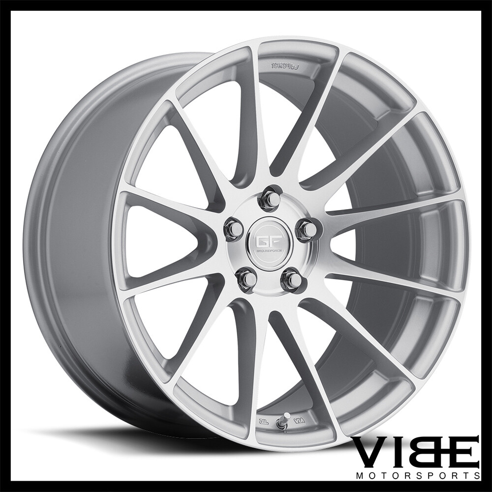 19" MRR GROUND FORCE GF6 SILVER CONCAVE WHEELS RIMS FITS PONTIAC G8 GT ...