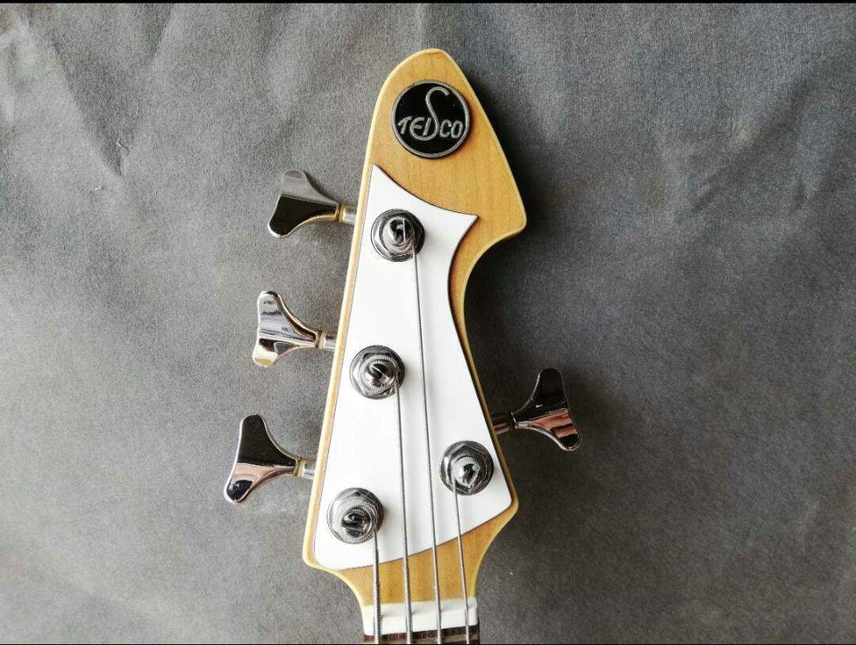 Electric Bass Guitar Teisco SPB200 Reissued Spectrum Metallic Red | eBay