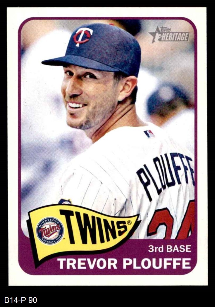 2014 Topps Heritage #90 Trevor Plouffe Twins 8 - NM/MT | eBay