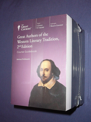 Great Courses CDs : GREAT AUTHORS of the WESTERN LITERARY TRADITION new ...