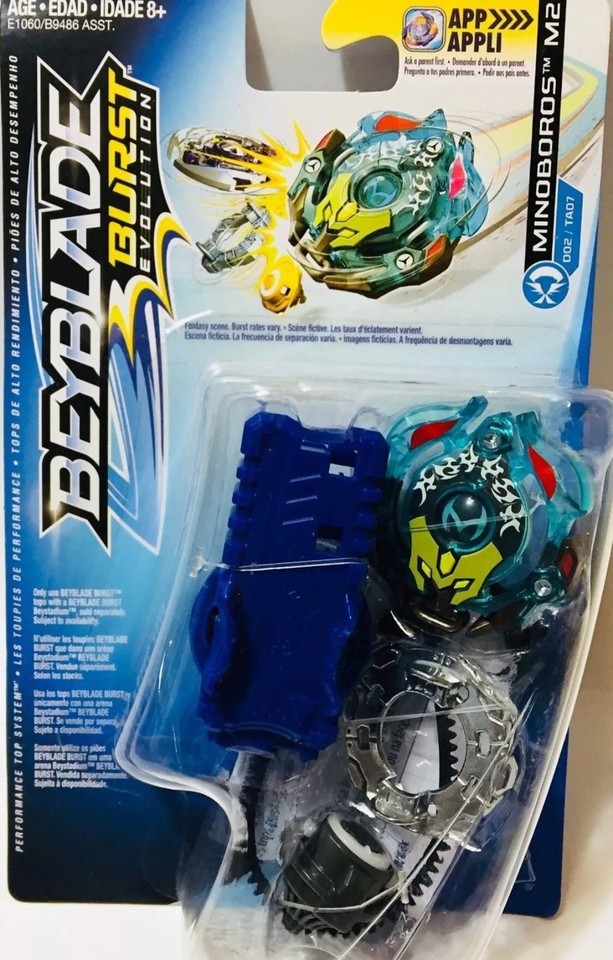 Beyblade Burst Evolution Mad Minoboros M2 Launcher Pack D02 Wave 7 ...